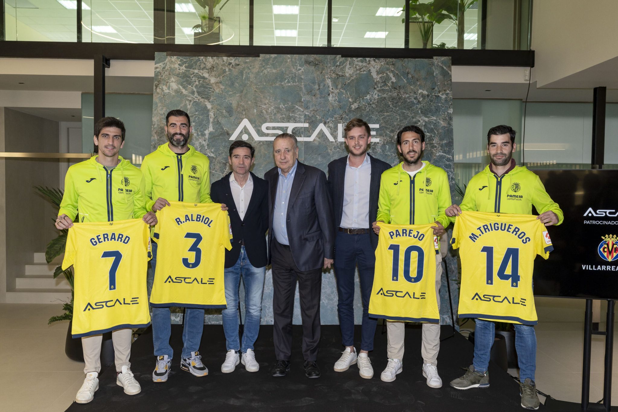 Ascale, part of the Pamesa Group, will sponsor Villarreal until 2025 ...